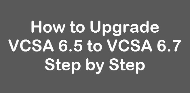 Upgrade vCenter Server 7 to vCenter Server 8 | Mastering VMware