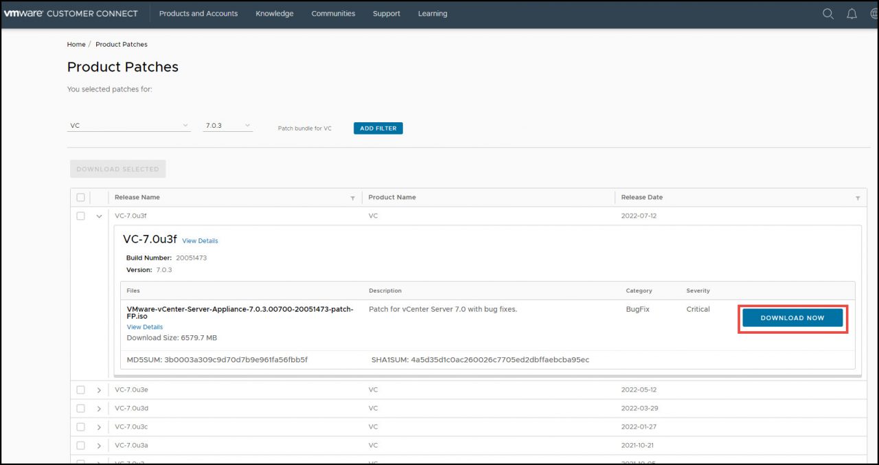 How to Patch vCenter Server 7 Step by Step | Mastering VMware
